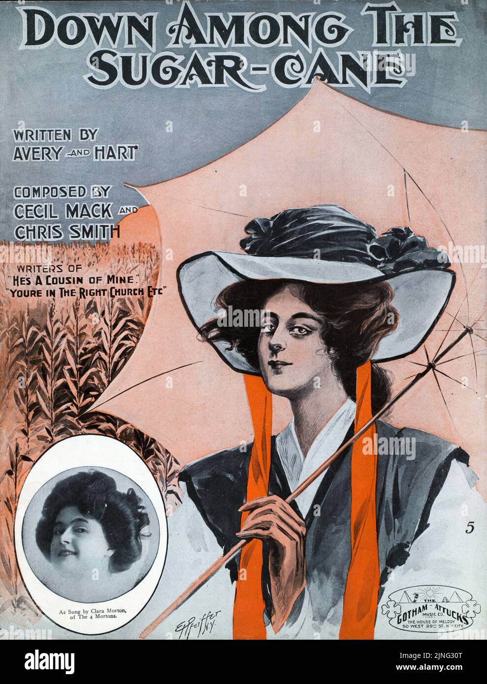 Down among the sugar cane (1908) Written by Avery and Hart, Composed by ...