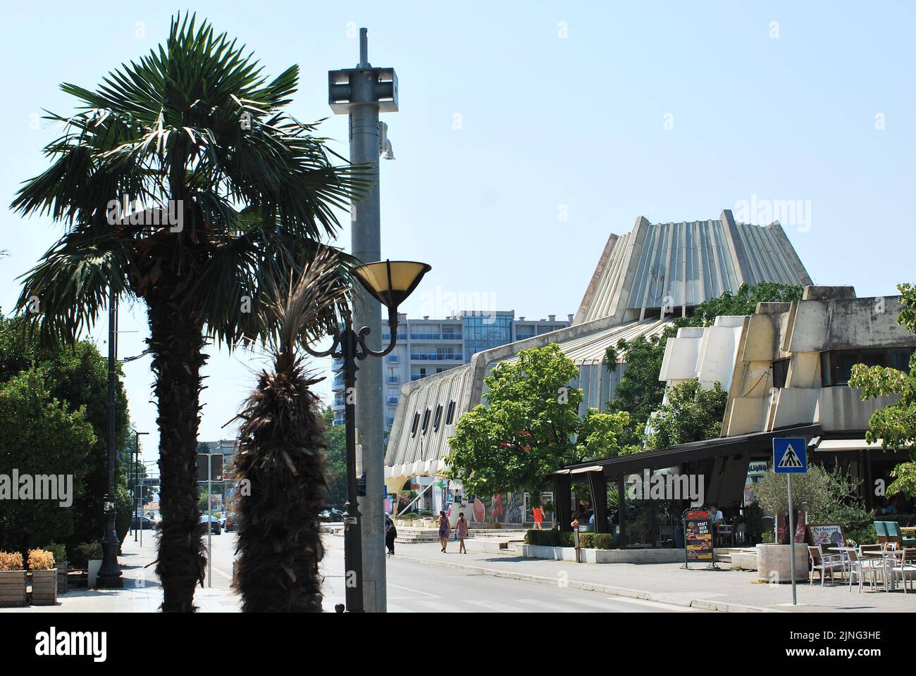 Center of Bar city Montenegro Stock Photo - Alamy