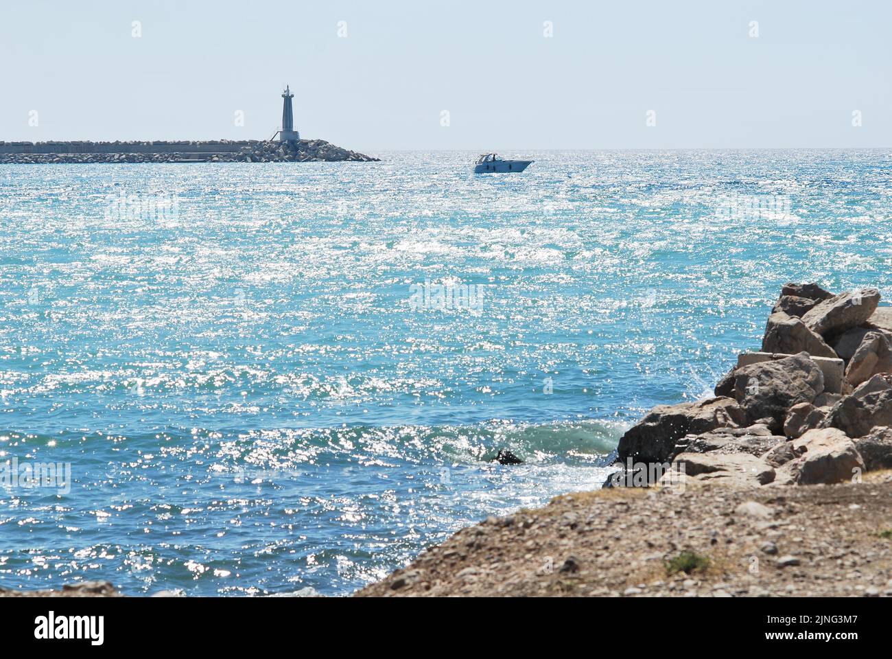 Port of Bar Montenegro Stock Photo - Alamy
