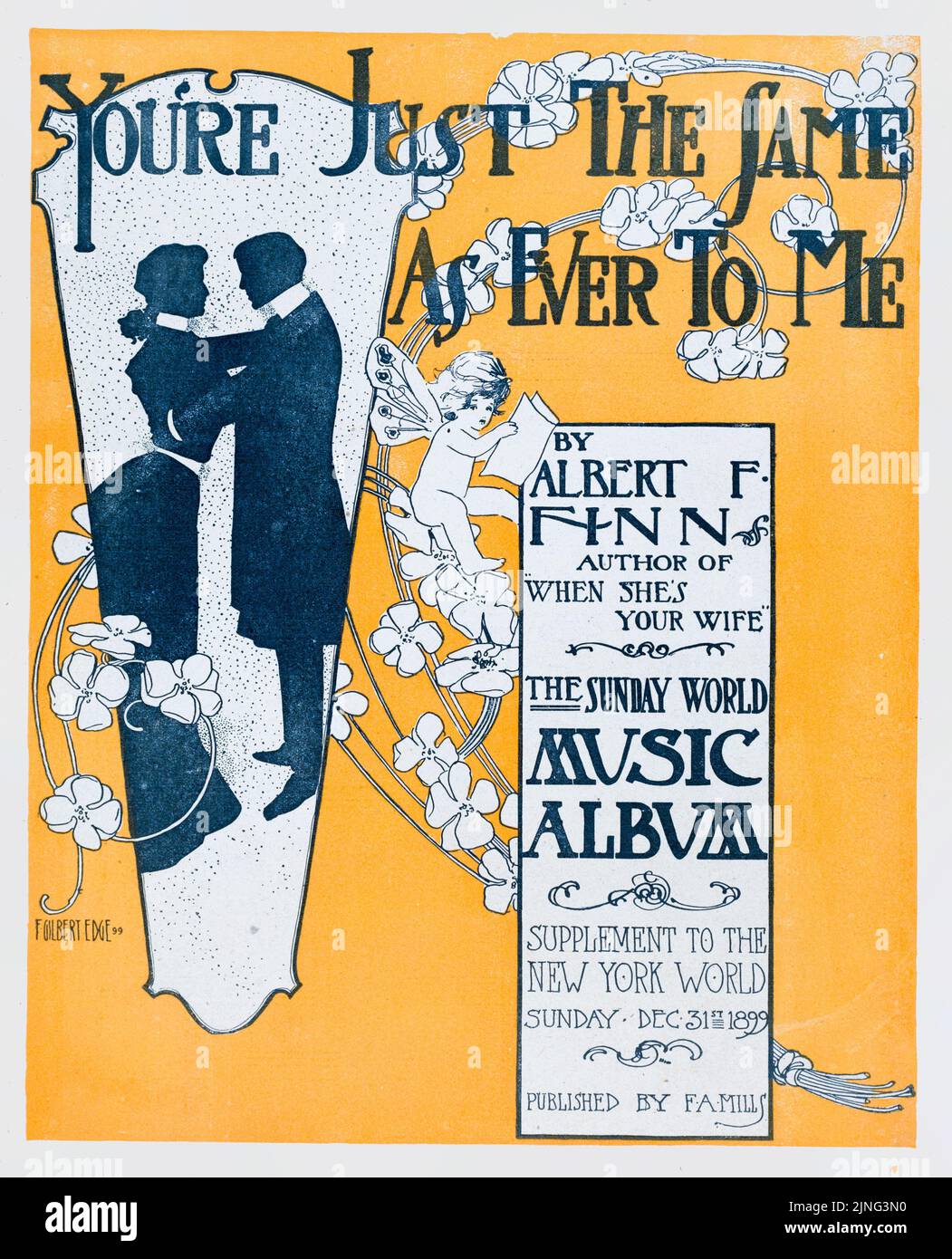 You’re just the same as ever to me (1899) by Albert F. Finn, The Sunday ...