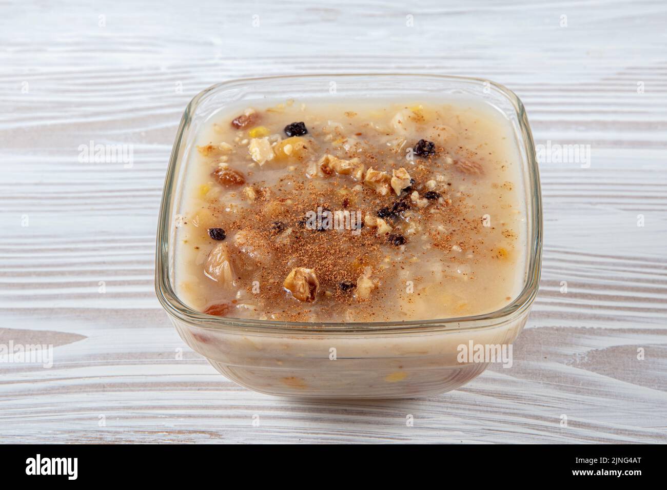 Traditional Turkish dessert called "Aşure" also known as Ashura, Asure ...