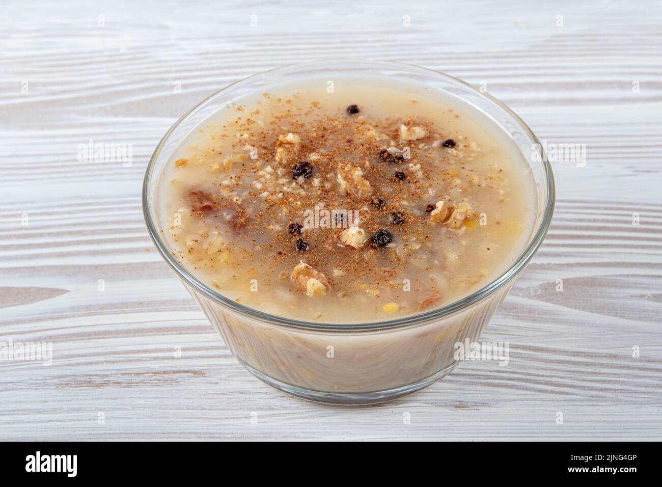 Traditional Turkish dessert called "Aşure" also known as Ashura, Asure ...