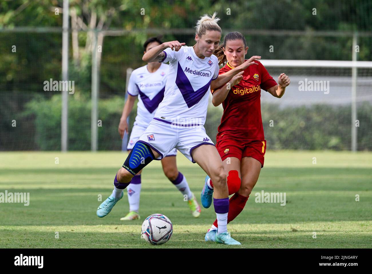 Rome, Italy. 11th Aug, 2022. Kaja Erzen (ACF Fiorentina Femminile ...