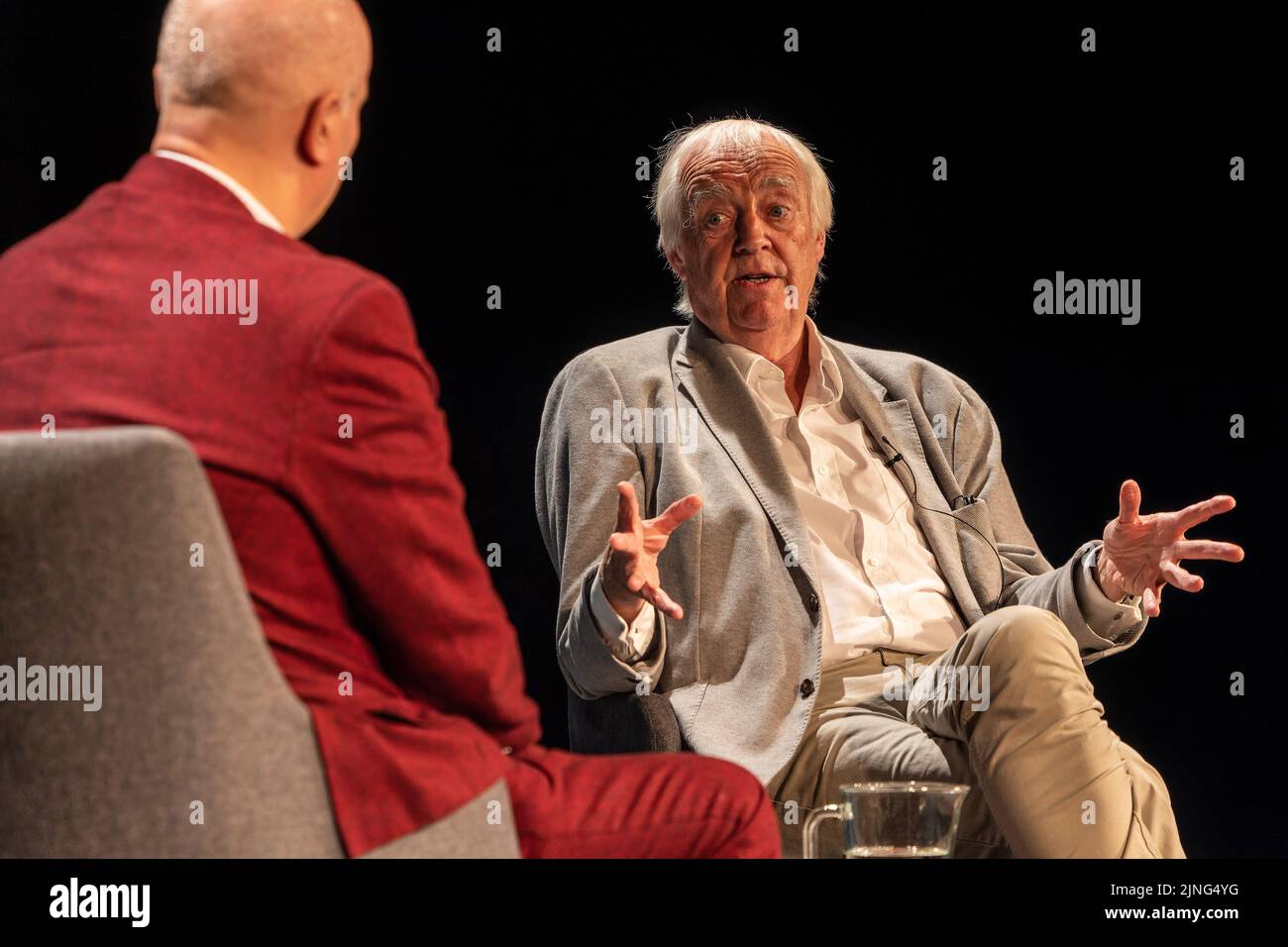 Edinburgh, United Kingdom. 11 August, 2022 Pictured: Lyricist and ...