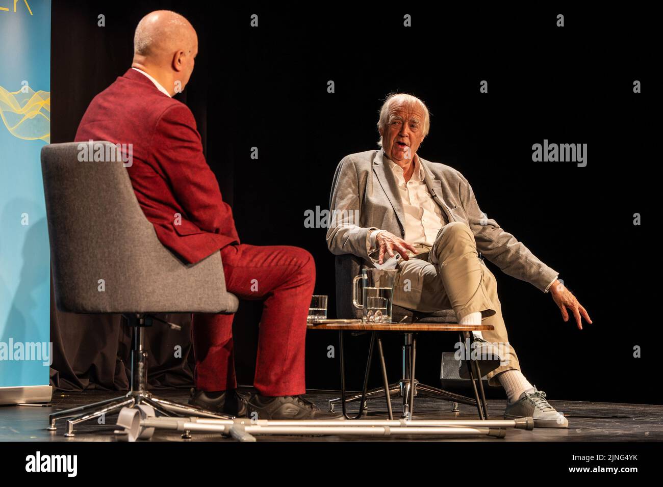 Edinburgh, United Kingdom. 11 August, 2022 Pictured: Lyricist and ...