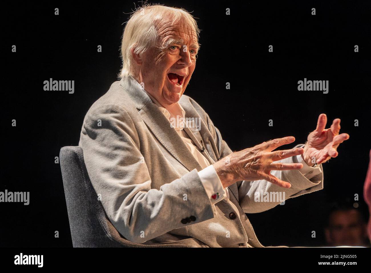 Edinburgh, United Kingdom. 11 August, 2022 Pictured: Lyricist and ...