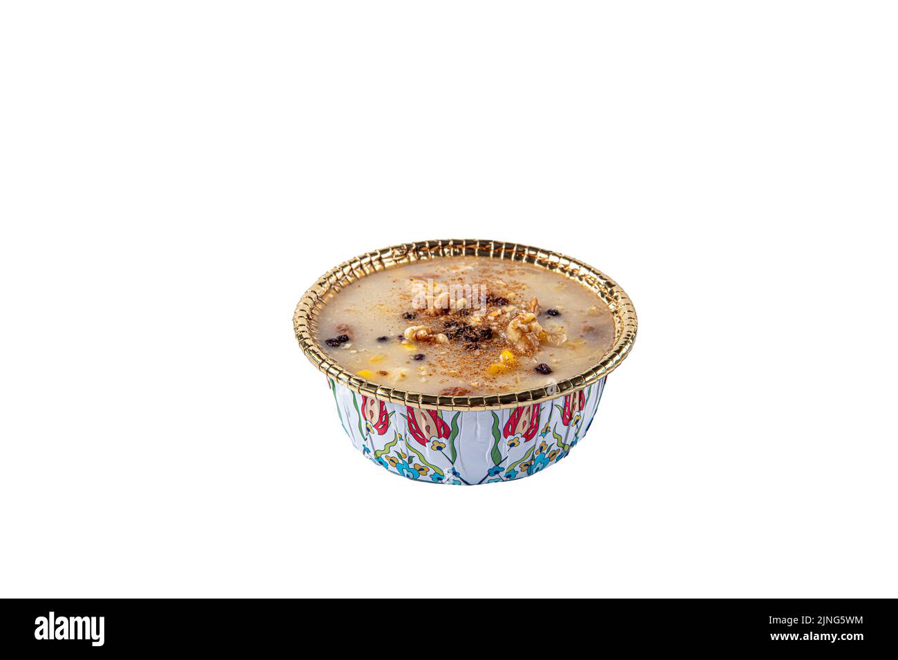 Traditional Turkish dessert called "Aşure" also known as Ashura, Asure ...