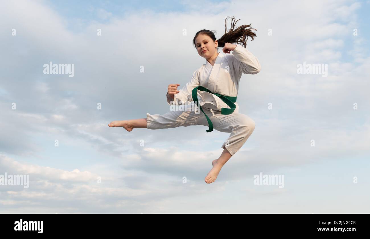Karate Jump Kick