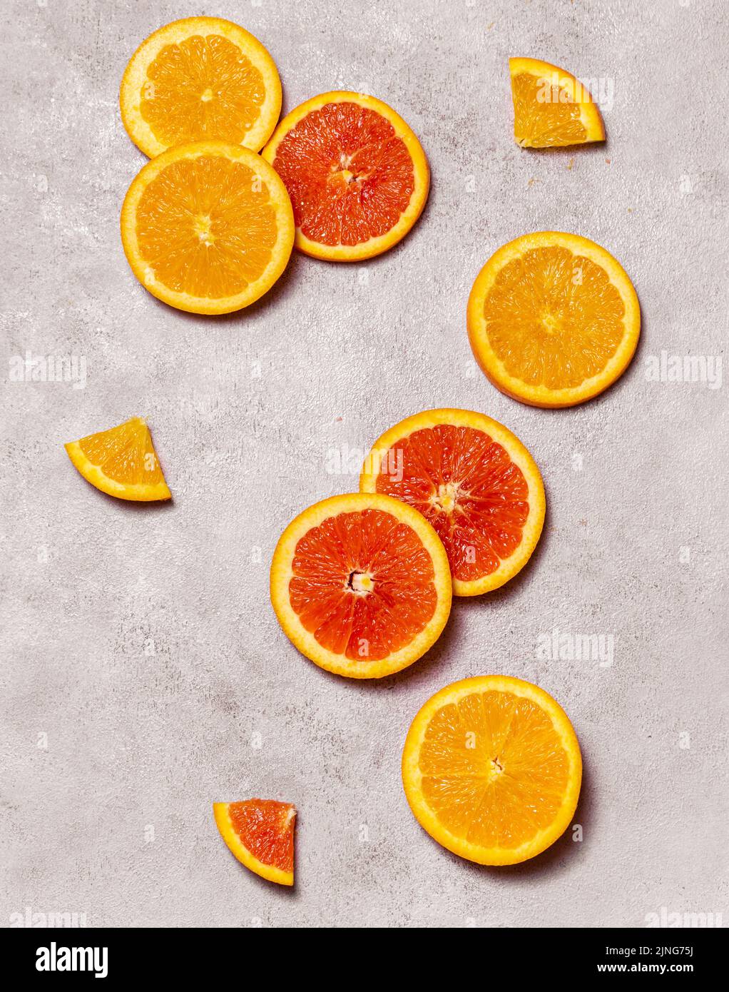 Sunkist and Cara-cara with creative composition Stock Photo - Alamy