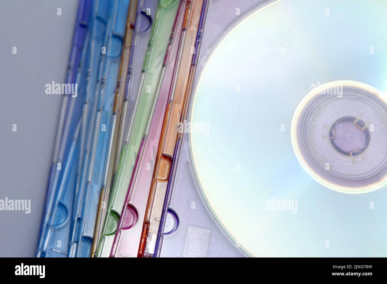 Stack cd cases hi-res stock photography and images - Alamy