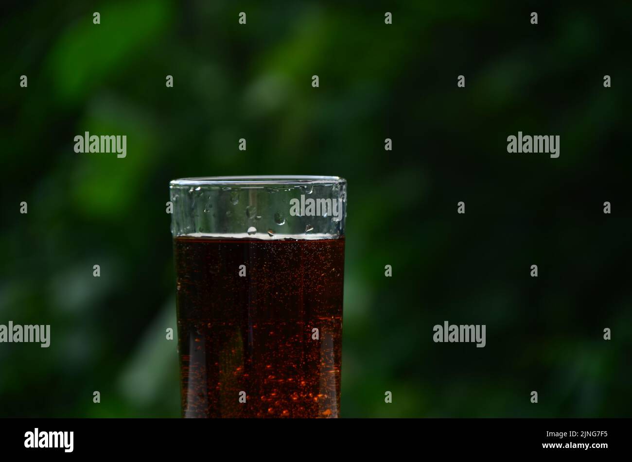 Fizz sparkling Cola water Refreshing bubbly Soda Pop with Ice Cubes ...