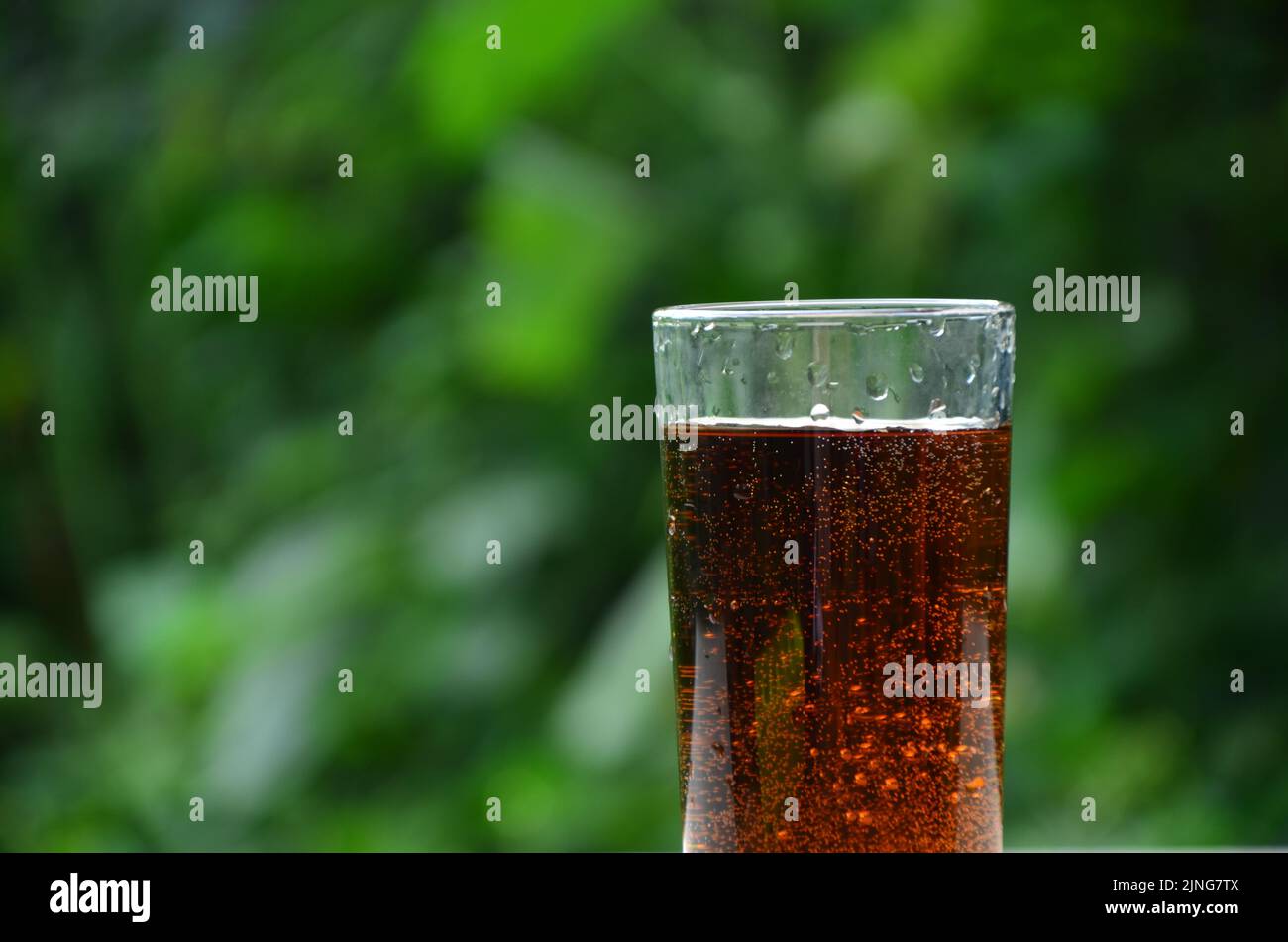 Fizz sparkling Cola water Refreshing bubbly Soda Pop with Ice Cubes ...