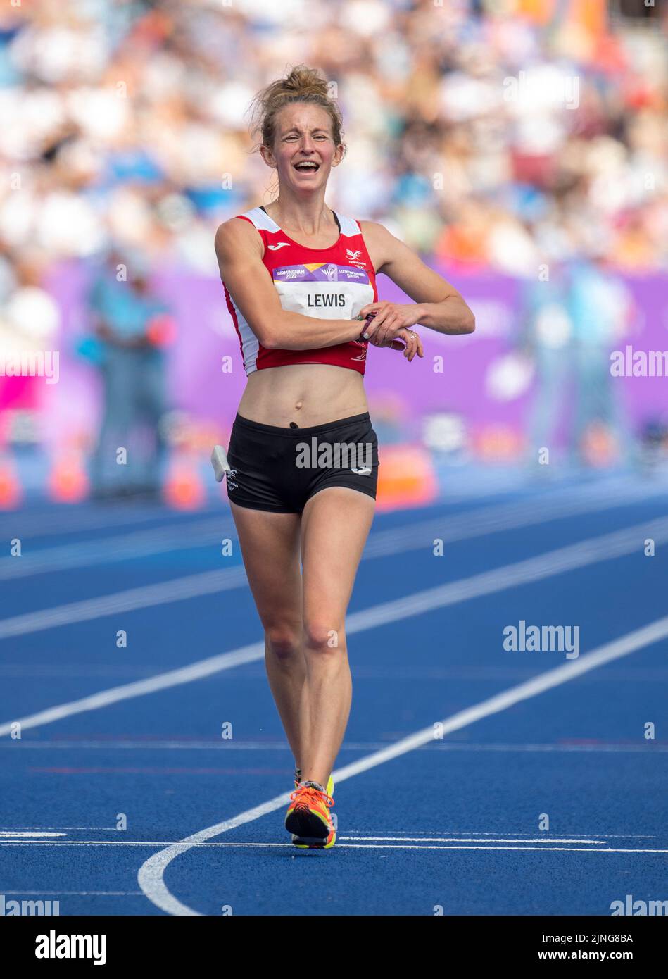 Heather Lewis of Wales competing in the women’s 10,000m walk final at ...