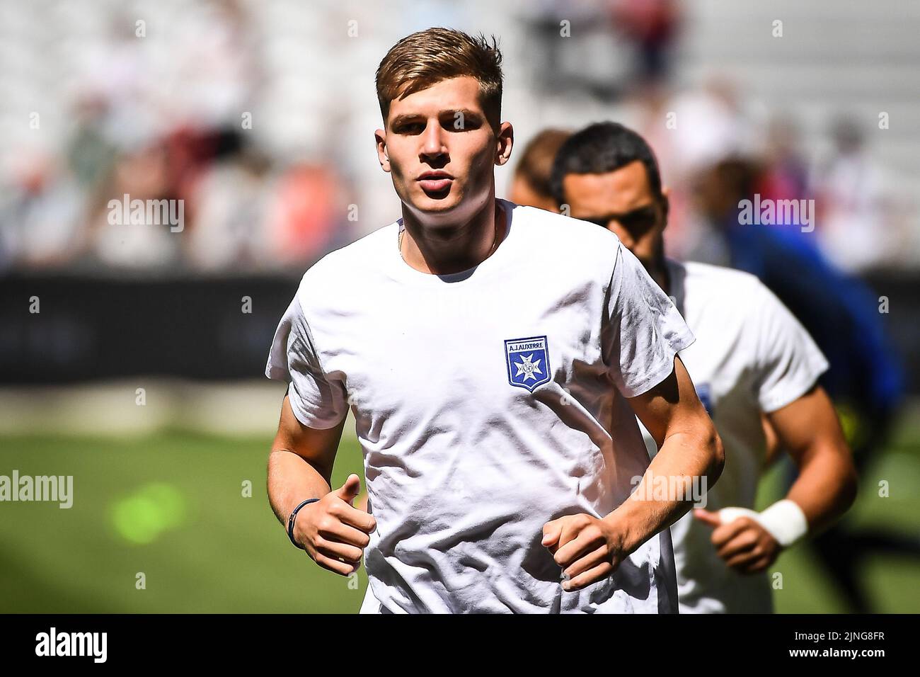 Paul JOLY of Auxerre during the French championship Ligue 1 football ...