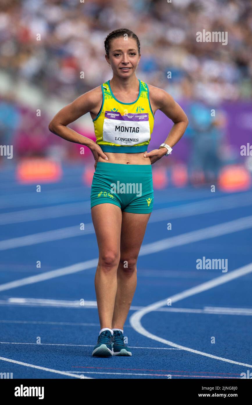 Jemima Montag of Australia competing in the women’s 10,000m walk final ...