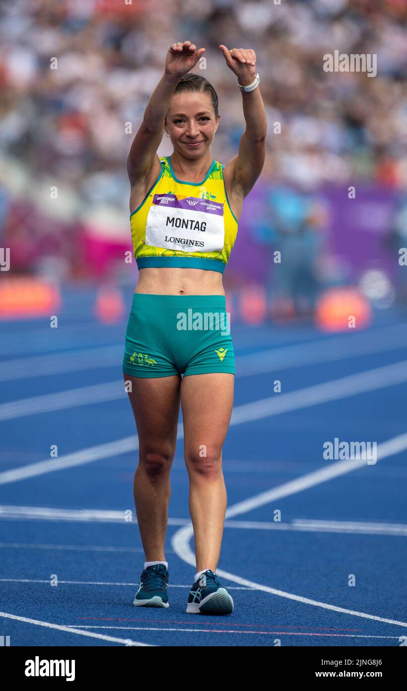 Jemima Montag of Australia competing in the women’s 10,000m walk final ...