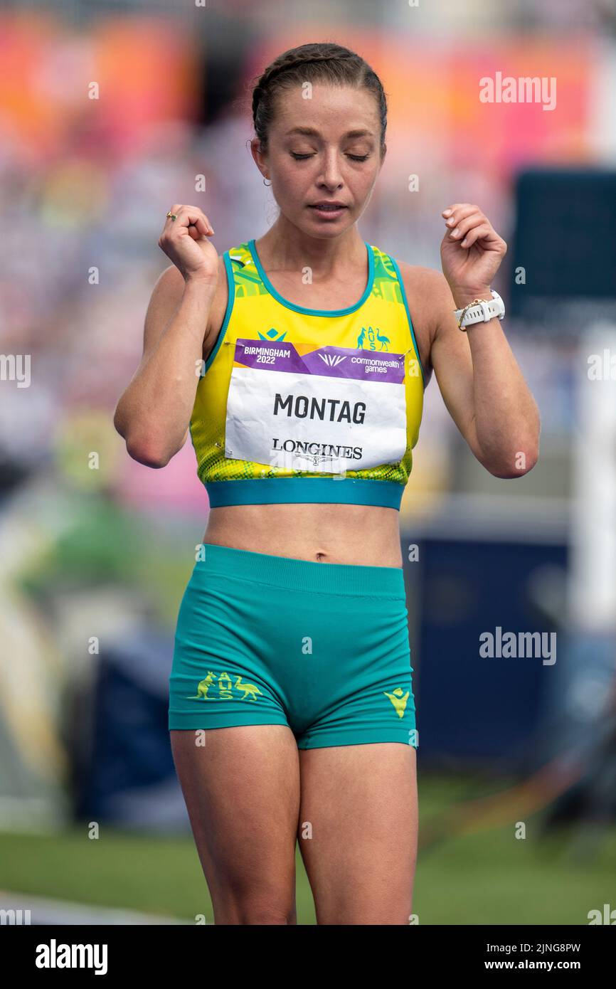Jemima Montag of Australia competing in the women’s 10,000m walk final ...
