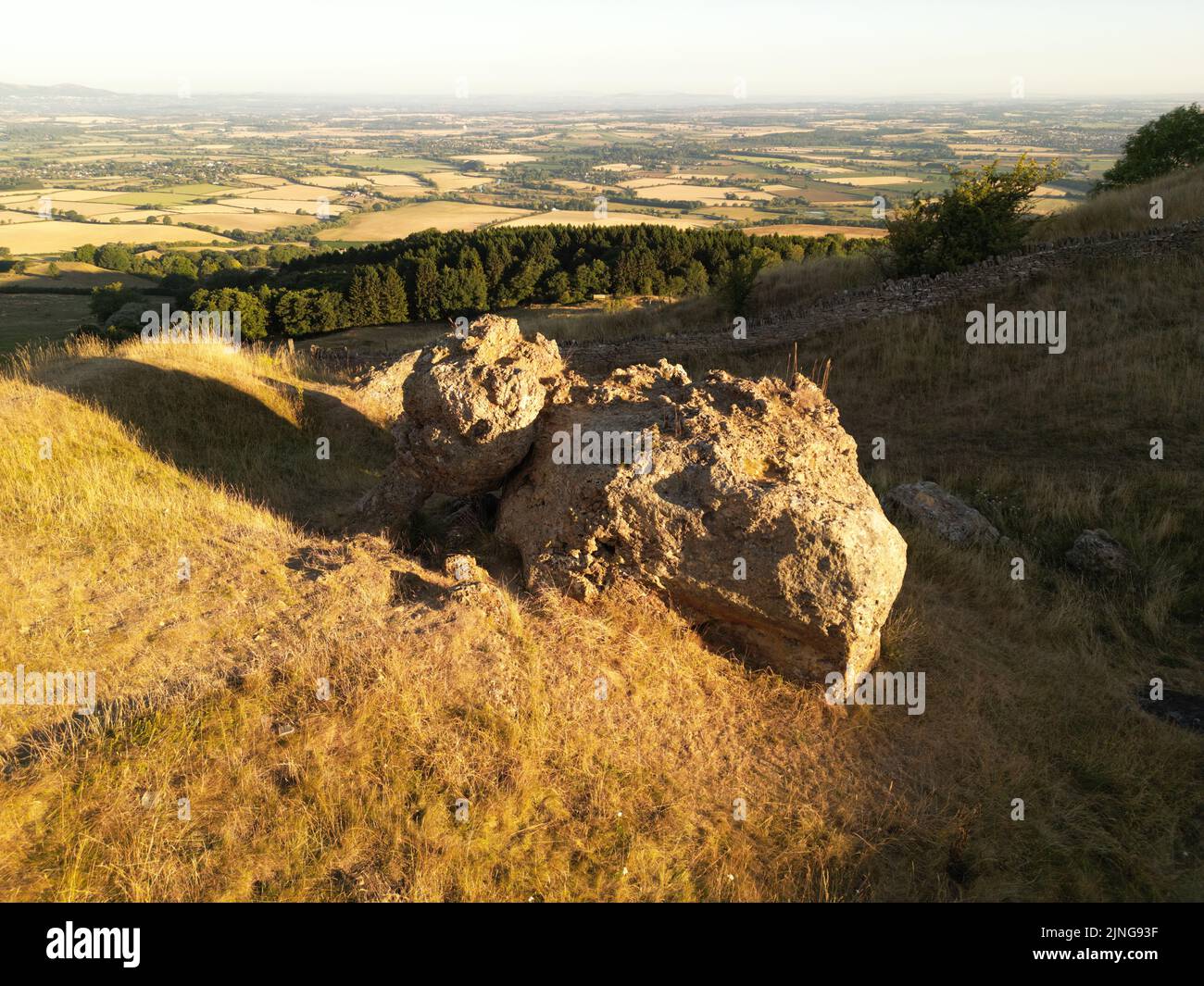 Elephant rock. Bredon Hill. Worcestershire. England. UK Stock Photo - Alamy