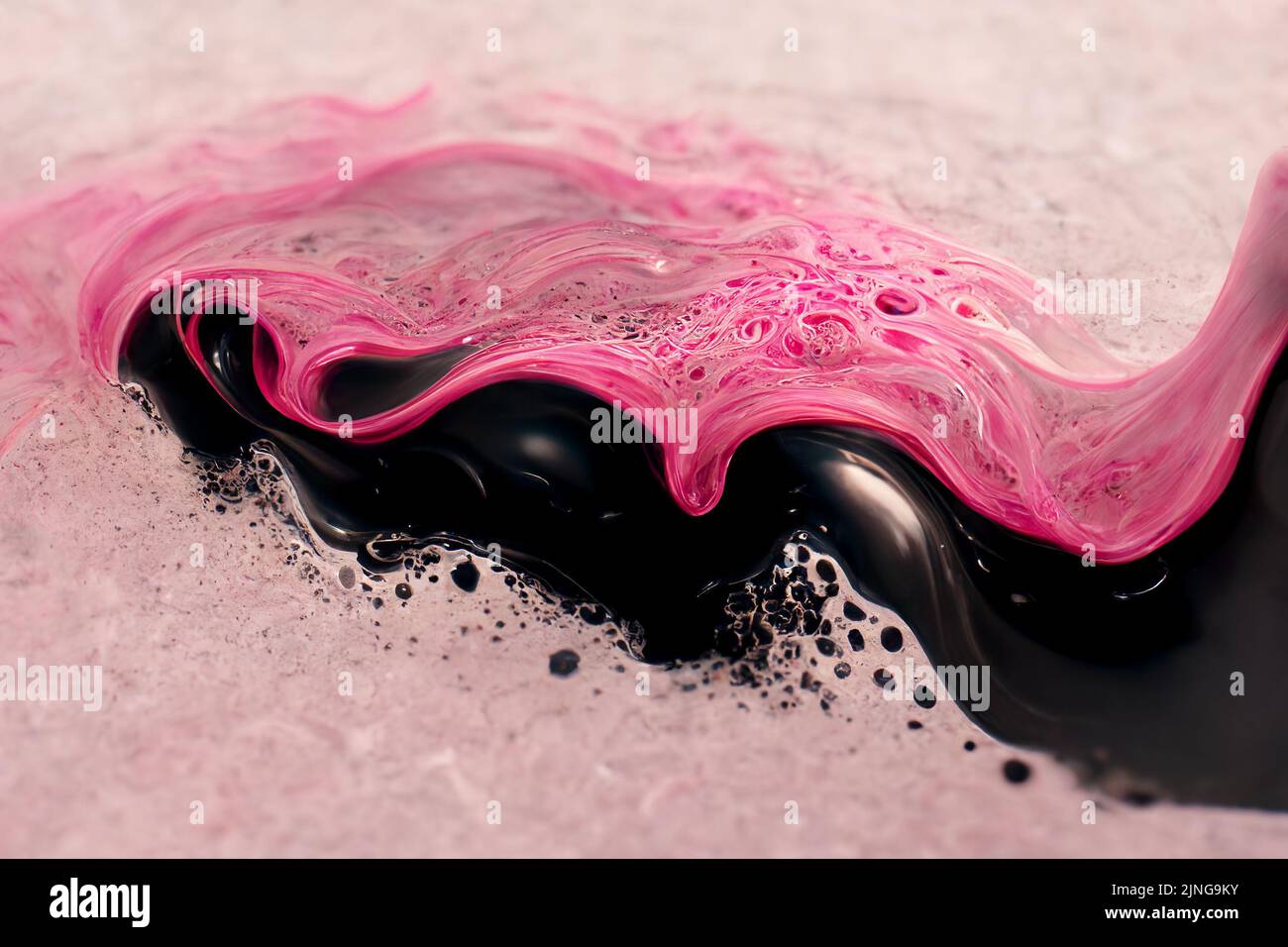 a pink abstract liquid background Stock Photo - Alamy