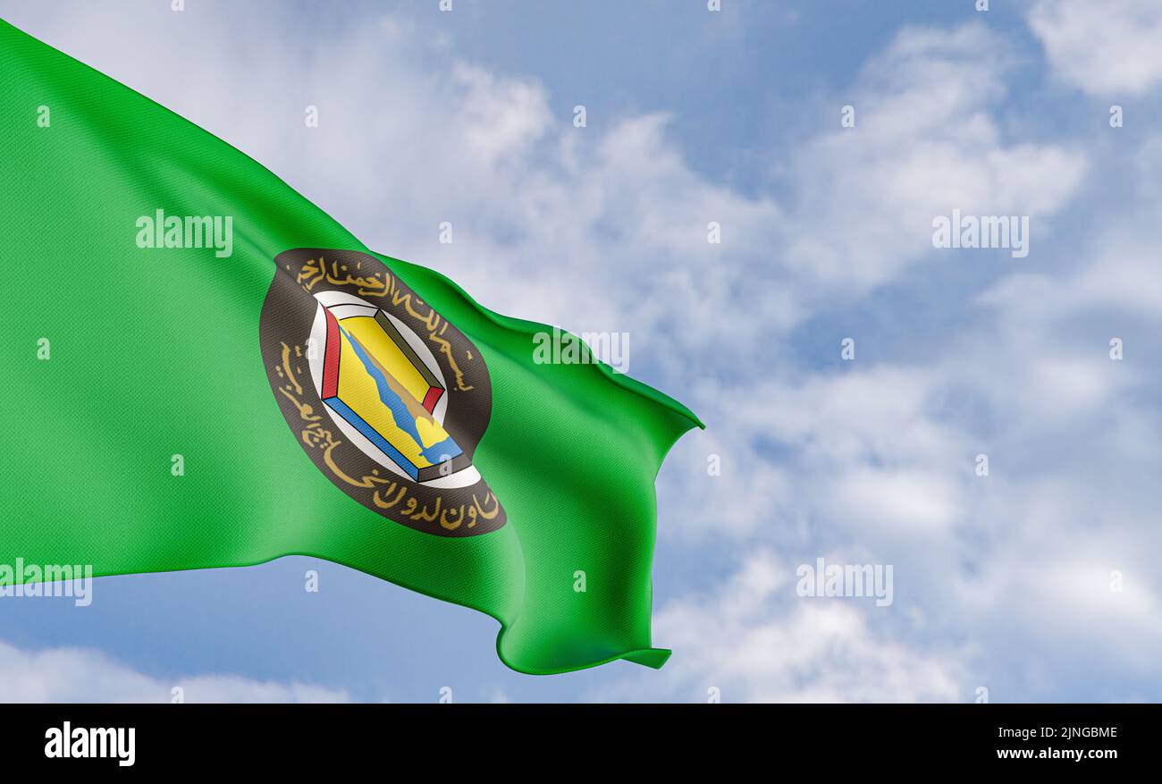 Fabric flag gulf cooperation council hi-res stock photography and ...