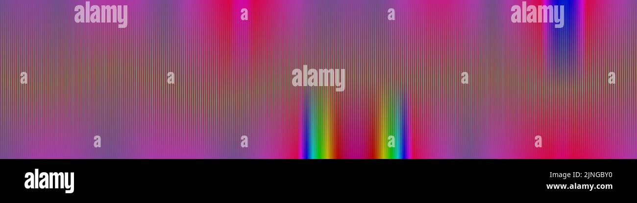 Colors interpolated Northern light of gradient illustration Stock ...