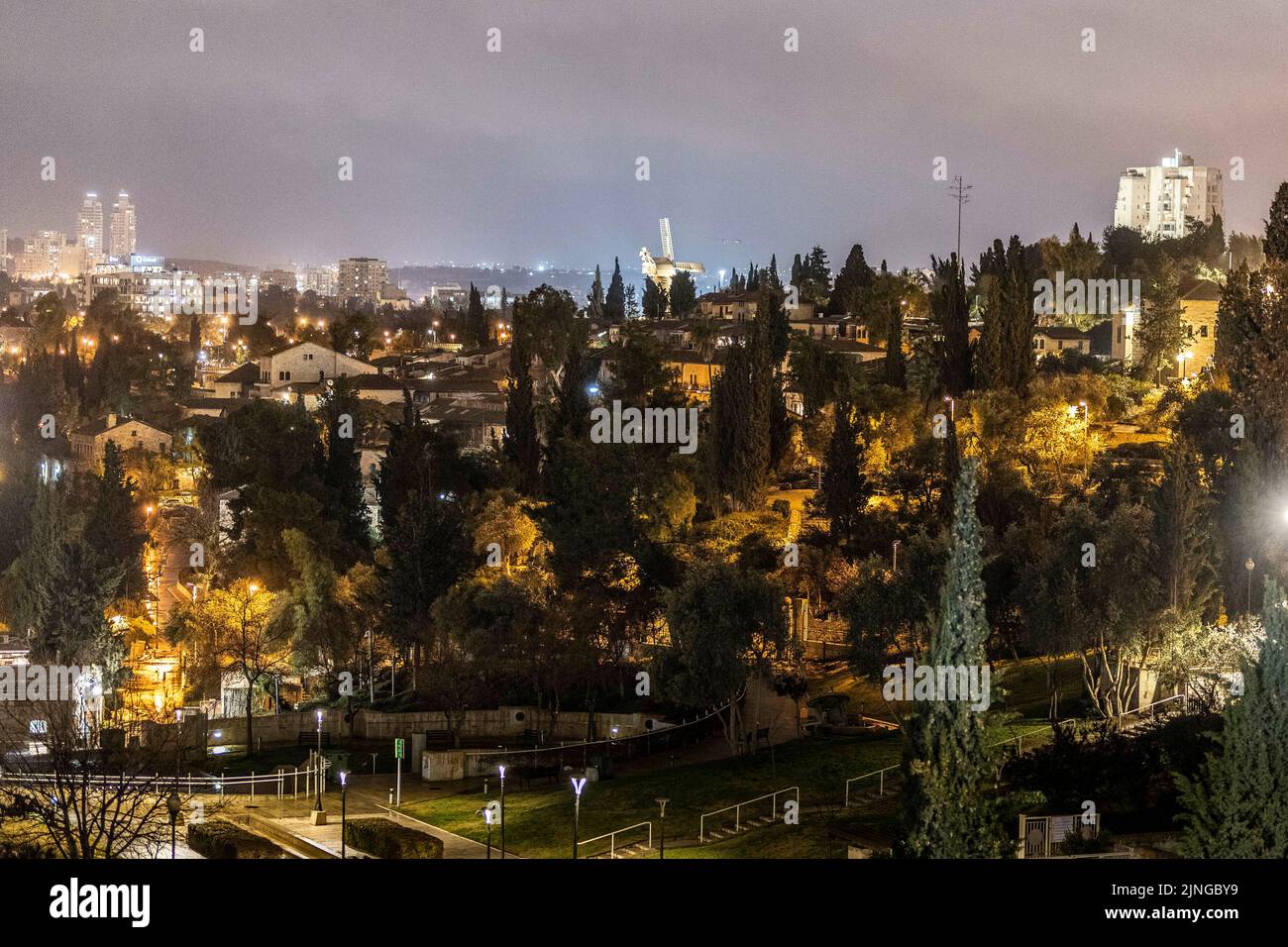 Jerusalem, Israel. 09th Feb, 2022. View of Jerusalem, 02/09/2022 ...