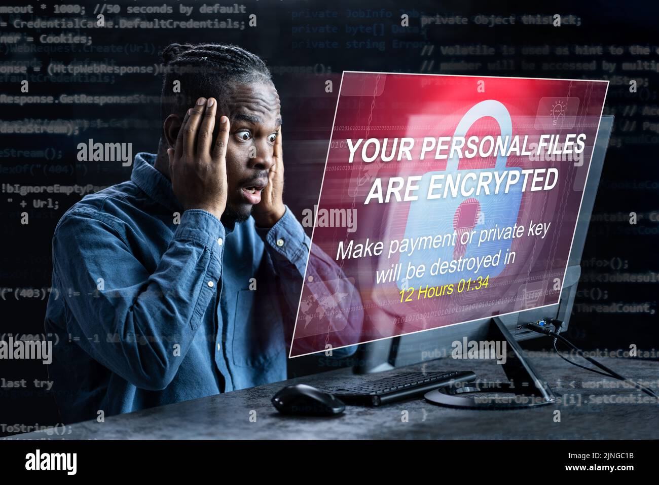 Double extortion ransomware hi-res stock photography and images - Alamy
