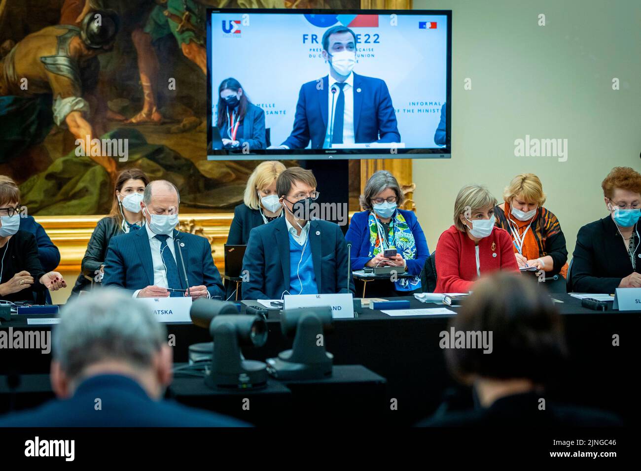 France france europe europe health health minister secre hi-res stock ...