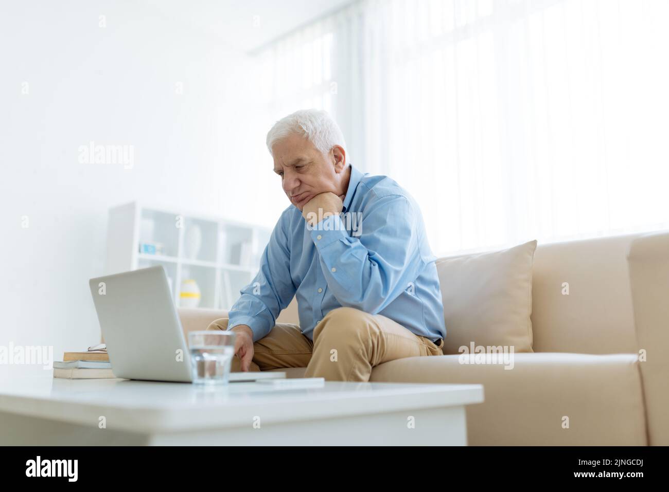 Sad man reading hi-res stock photography and images - Alamy