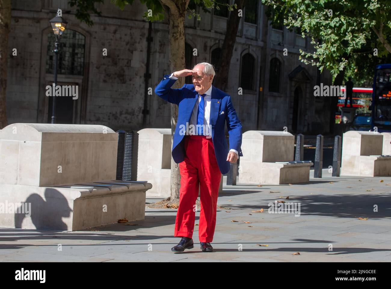 London, England, UK. 11th Aug, 2022. British billionaire Sir FREDERICK ...