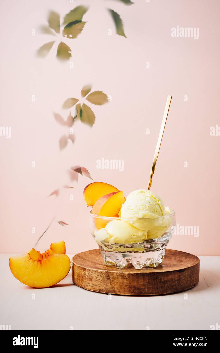 Peach ice hi-res stock photography and images - Alamy
