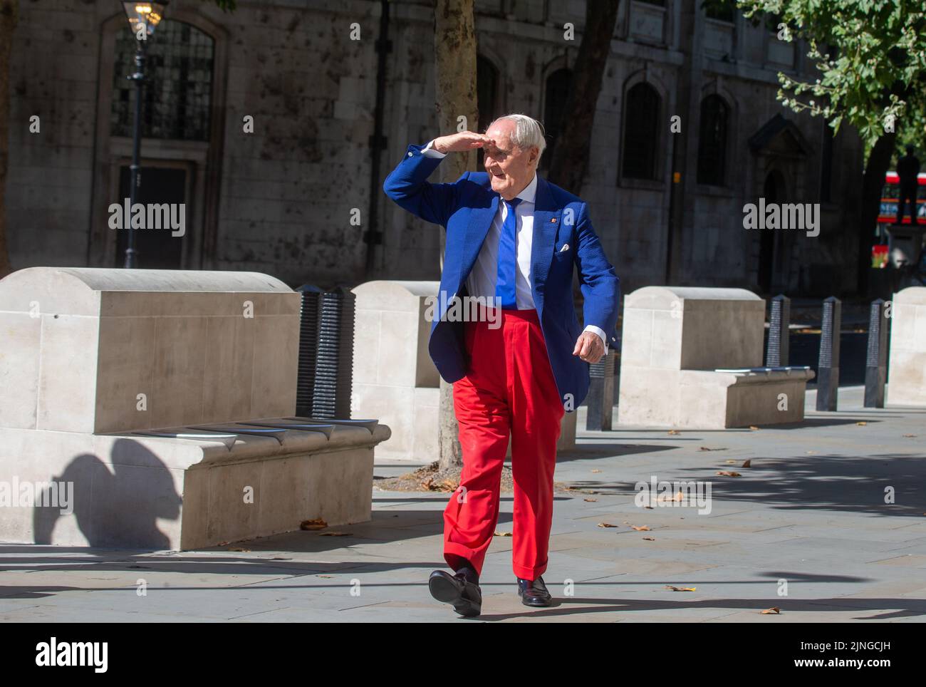 London, England, UK. 11th Aug, 2022. British billionaire Sir FREDERICK ...