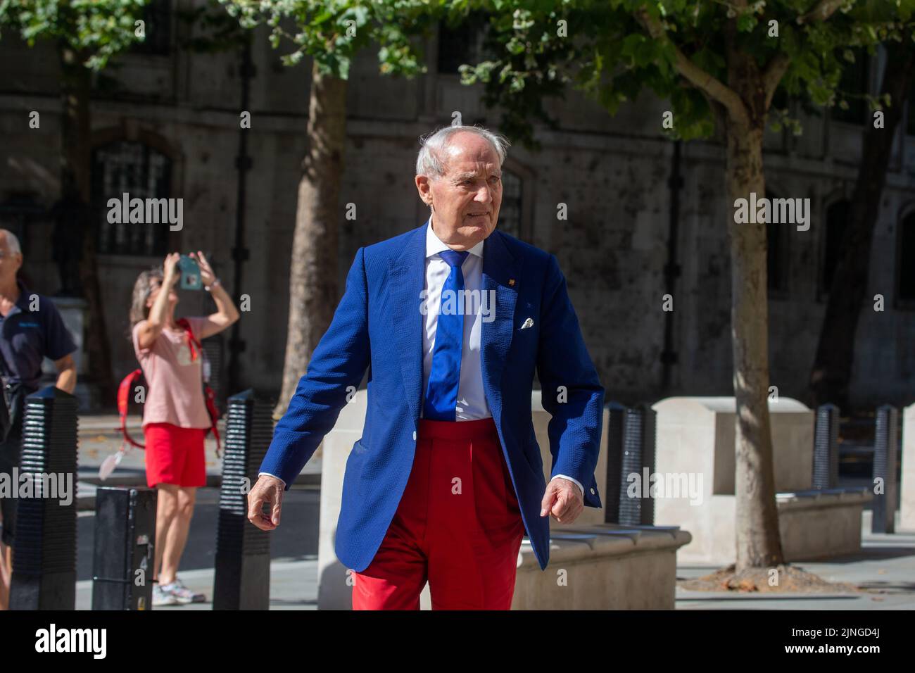London, England, UK. 11th Aug, 2022. British billionaire Sir FREDERICK ...