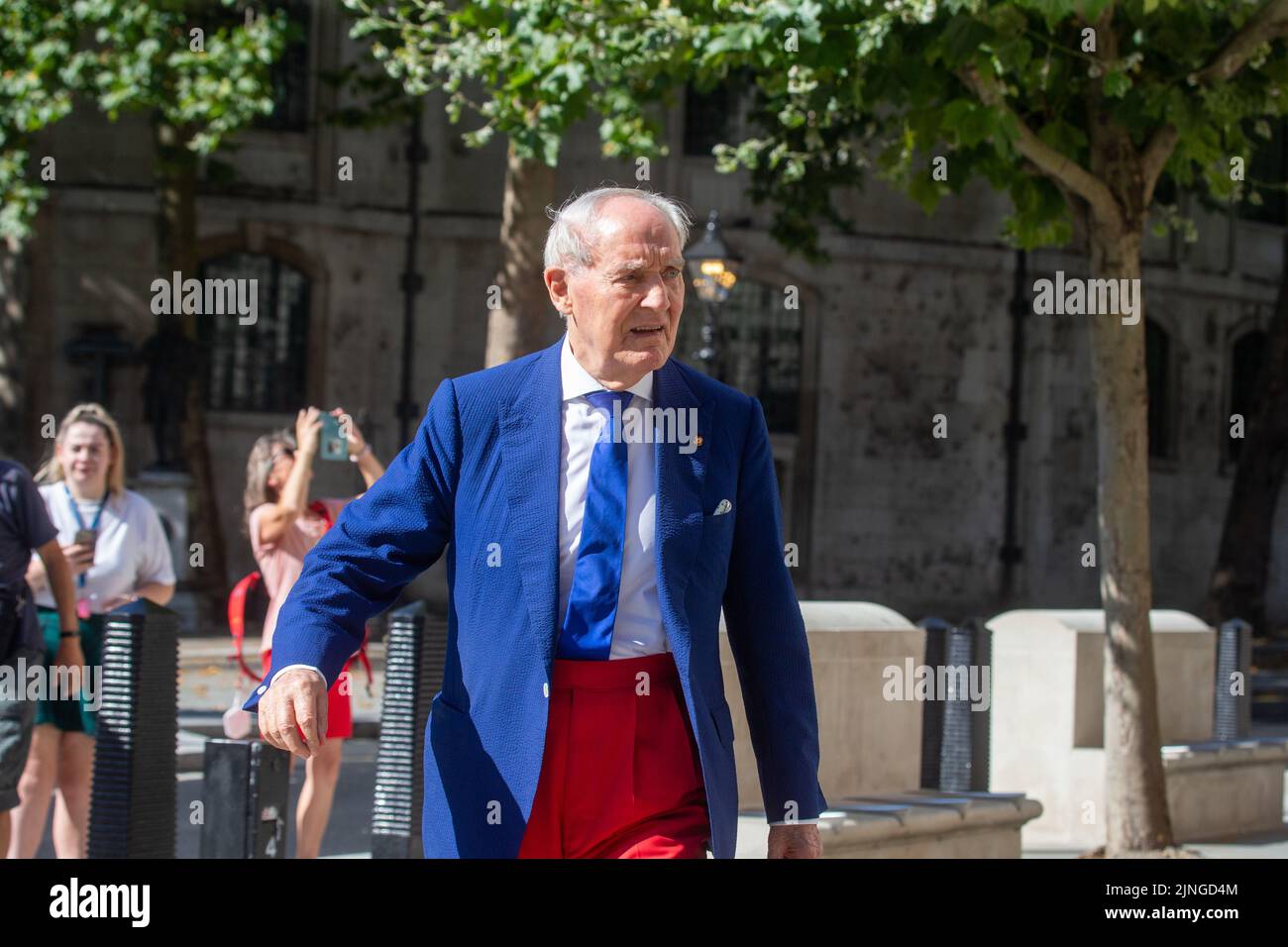London, England, UK. 11th Aug, 2022. British billionaire Sir FREDERICK ...