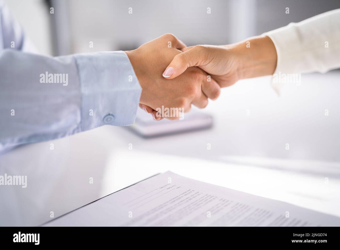 Corporate Deal Shaking Hands. Meeting Handshake Contract Approval Stock ...