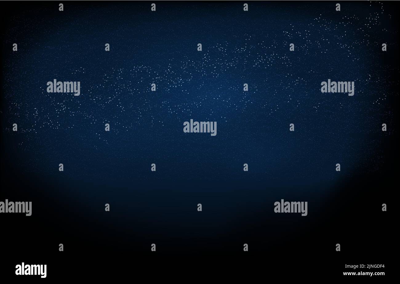 Night sky view milky way Stock Vector Images - Alamy