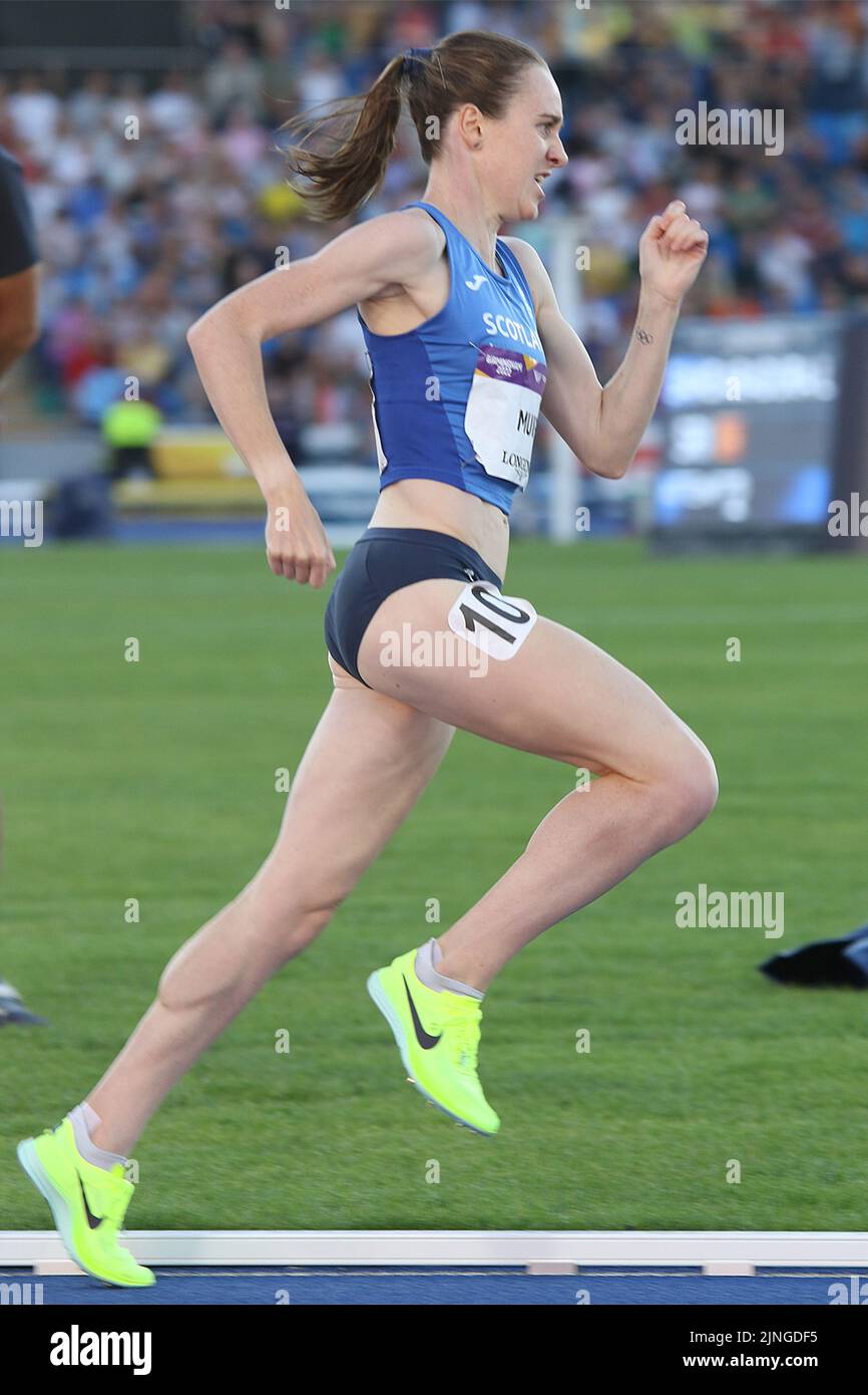Laura MUIR of Scotland wins gold in the Women's 1500m - Final at the ...