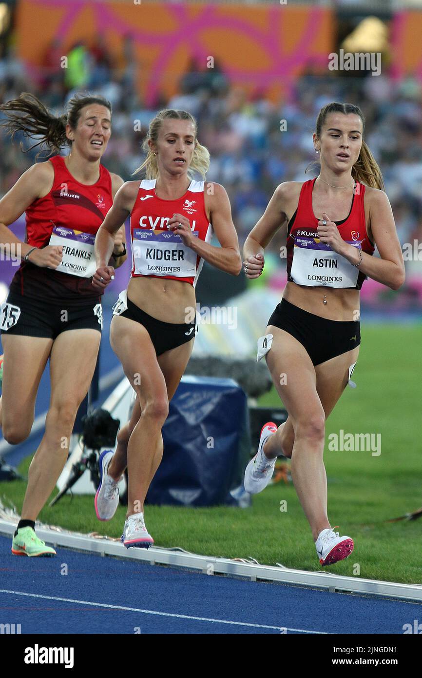Beth KIDGER of Wales in the Women's 5000m - Final at the 2022 Commonwealth games in Birmingham ...