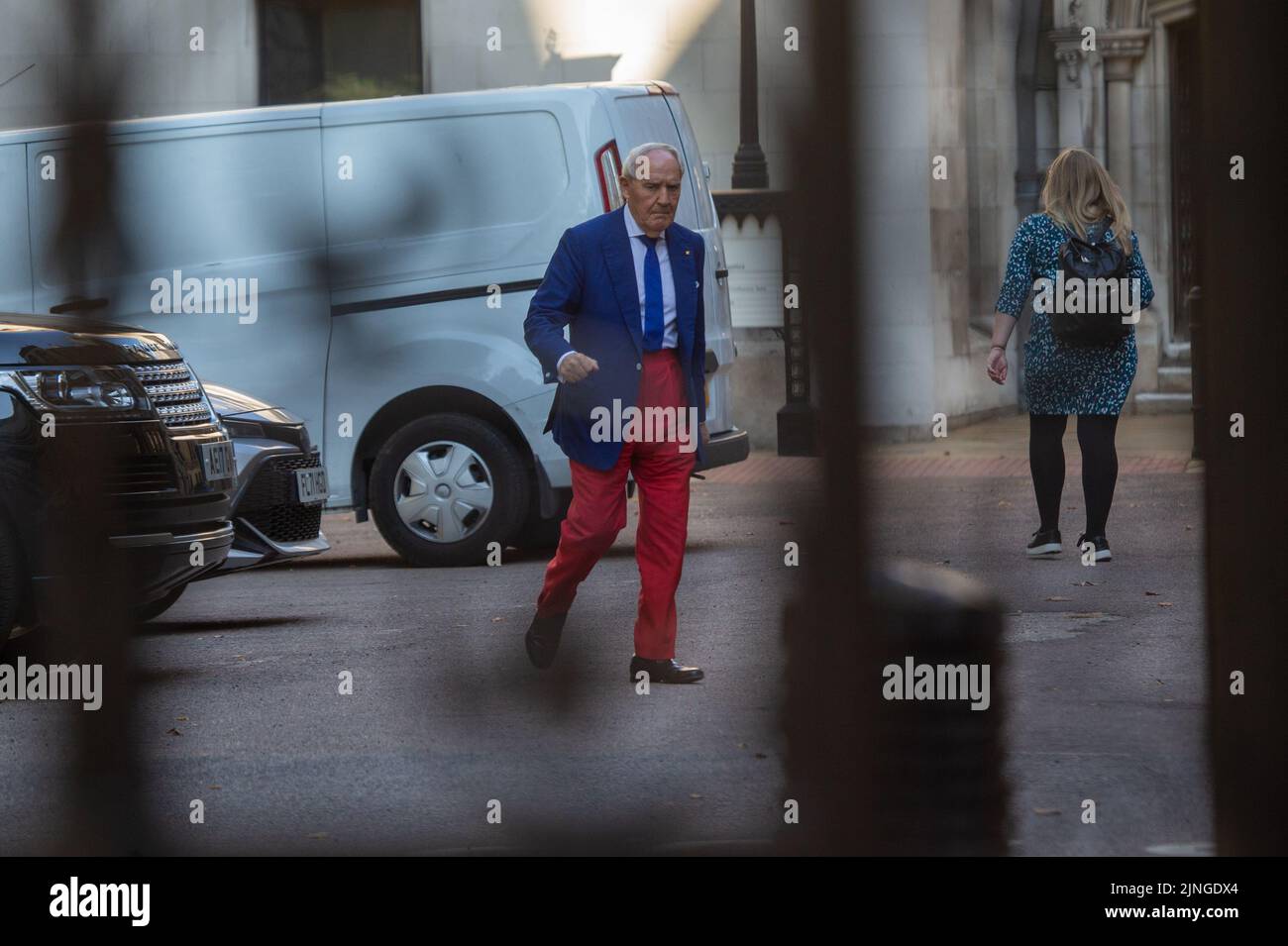 London, England, UK. 11th Aug, 2022. British billionaire Sir FREDERICK ...
