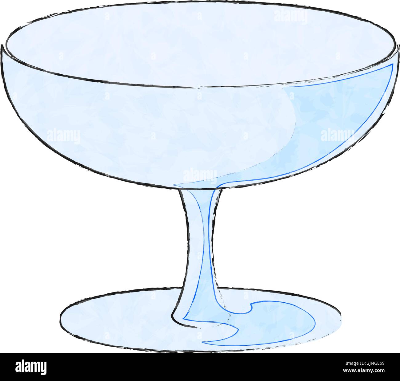 Illustration of empty glass container Stock Vector Image & Art - Alamy