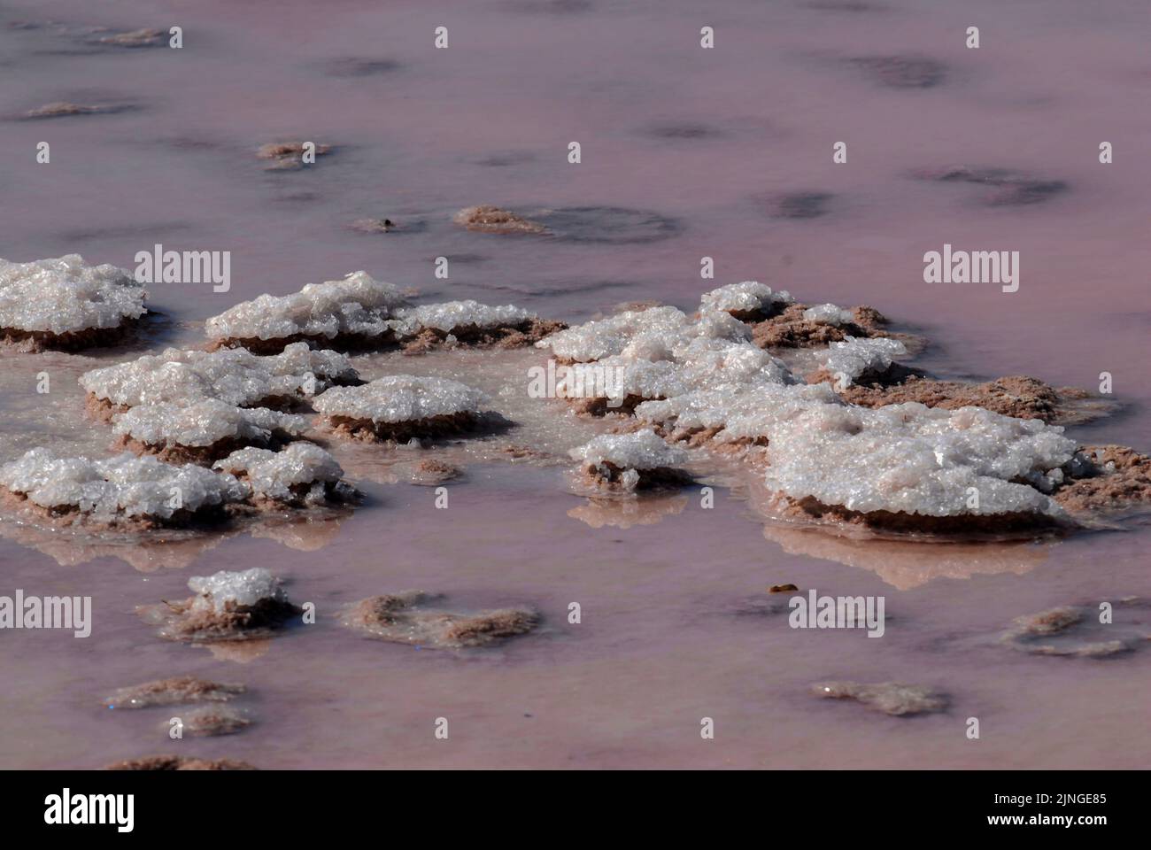 Las Salinas, salt pools in Formentera Stock Photo - Alamy