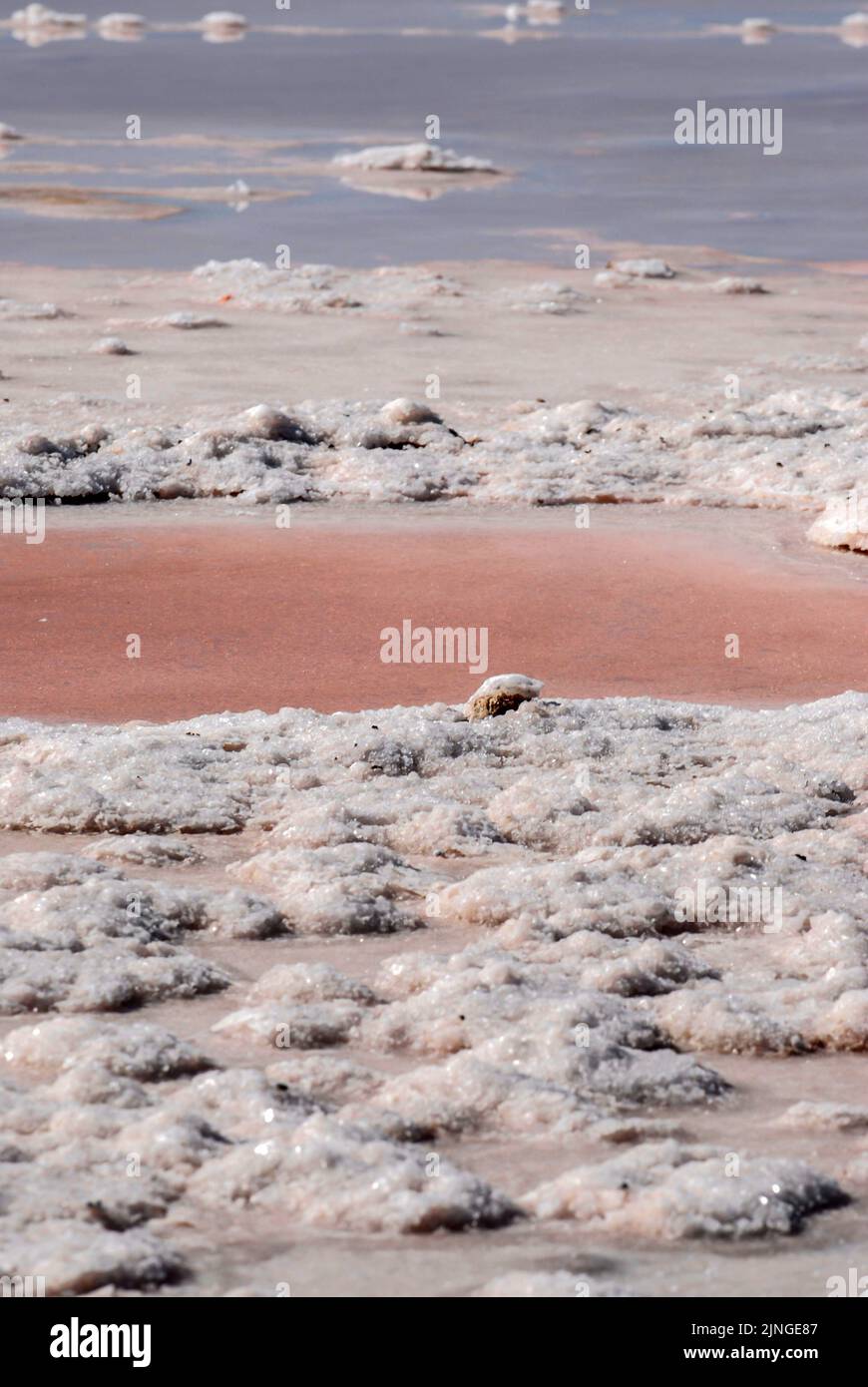 Las Salinas, salt pools in Formentera Stock Photo - Alamy