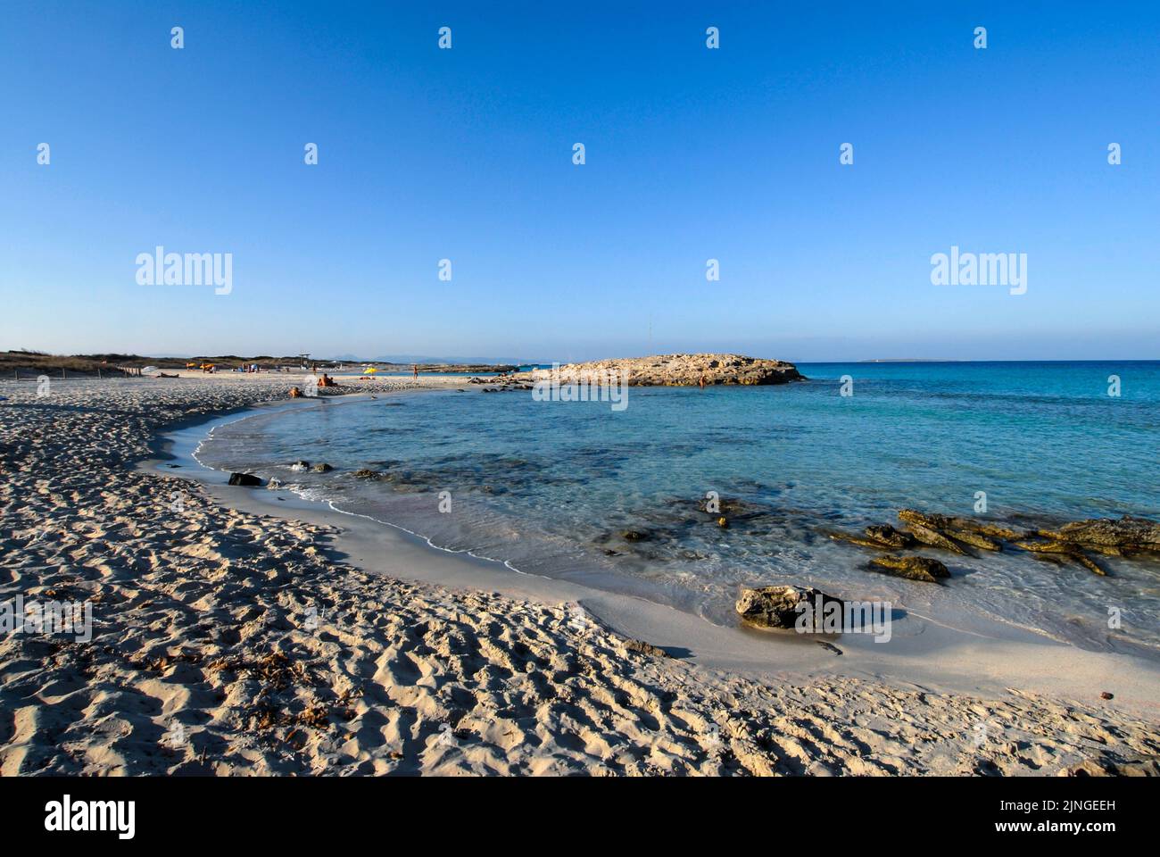 Levante Beach - Platja de Llevant -, Formentera Stock Photo - Alamy
