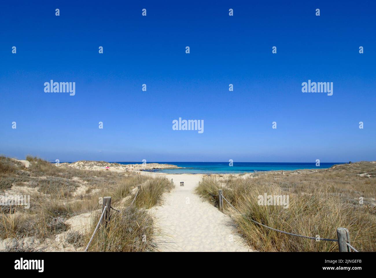 Levante Beach - Platja de Llevant -, Formentera Stock Photo - Alamy