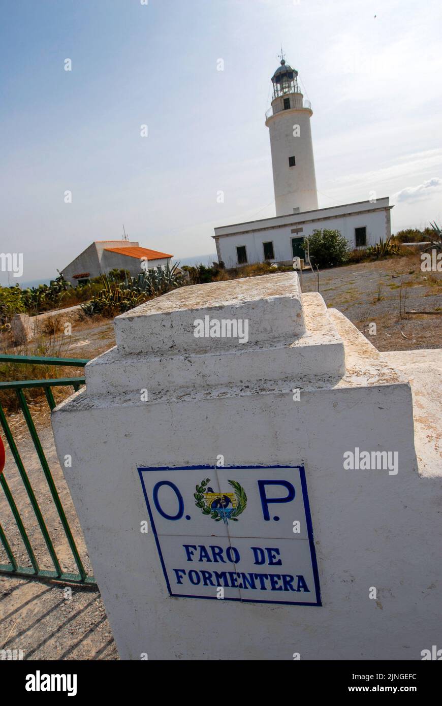 La Mola Lighthouse - Far de la Mola -, Formentera Stock Photo - Alamy