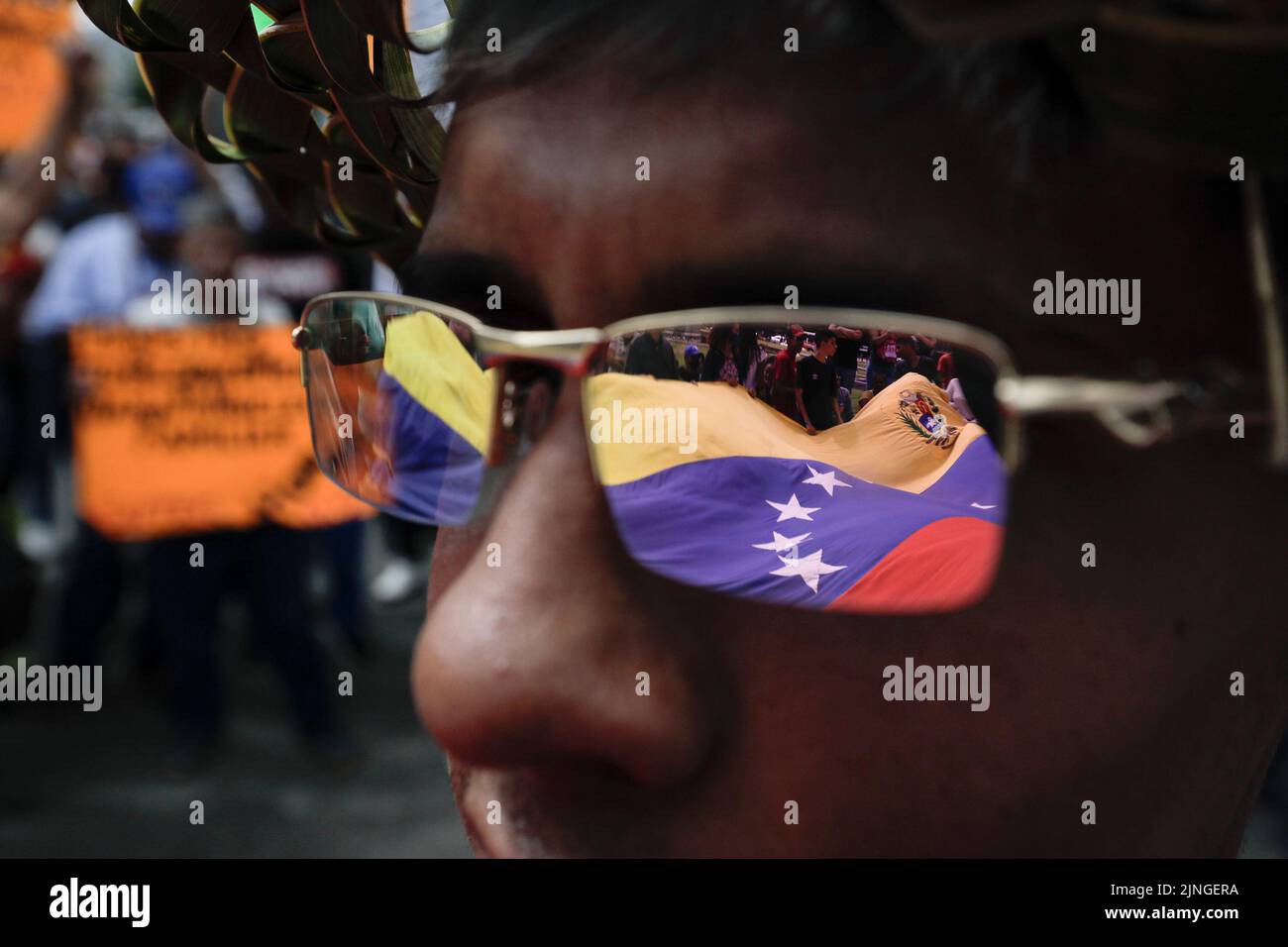 Venezuelan student protests hi-res stock photography and images - Alamy