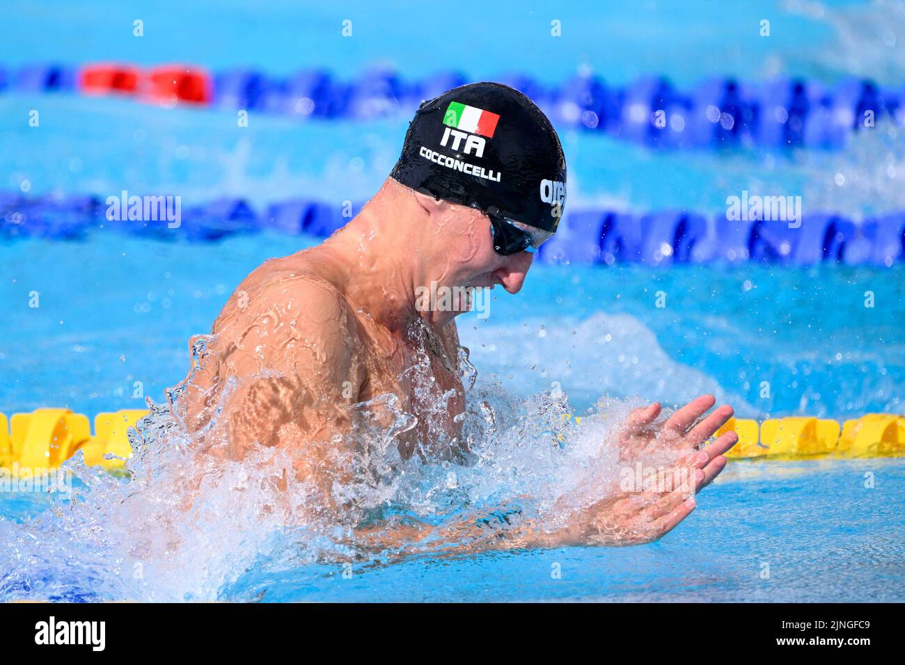 Simone Cerasuolo (ITA) during European Aquatics Championships Rome 2022 ...
