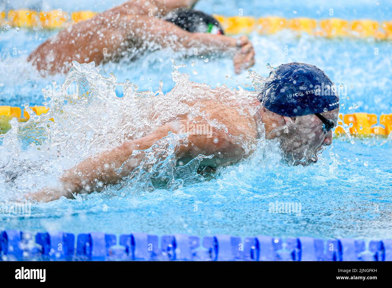 ROME, ITALY - AUGUST 11: Simon Bucher of Austria competing during the ...