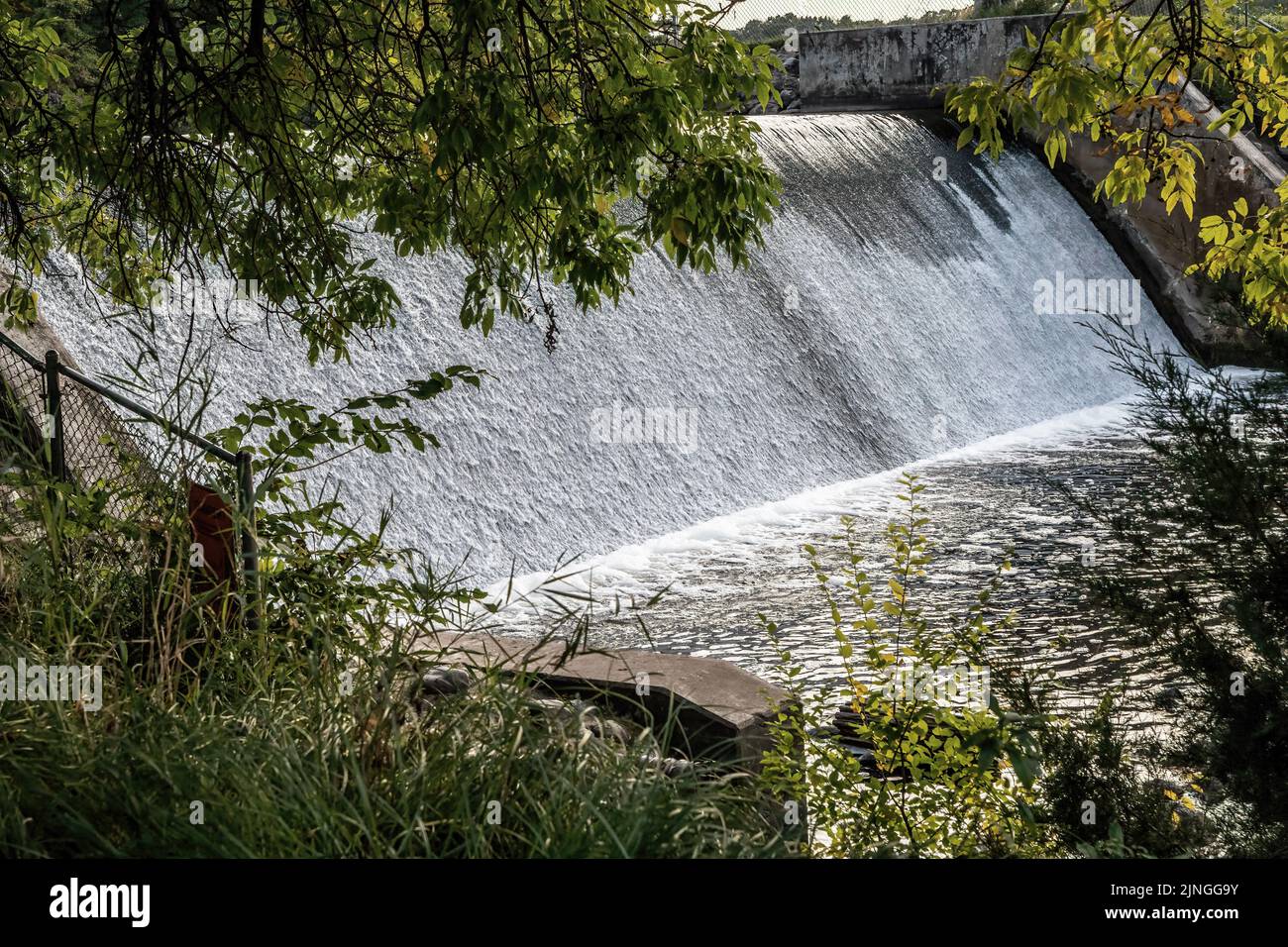 Kost Dam on the Sunrise River at Kost Dam County Park in North Branch ...