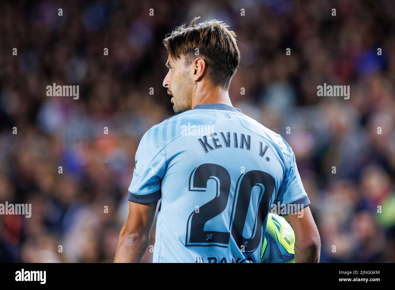 BARCELONA - MAY 10: Kevin Vazquez in action during the La Liga match ...